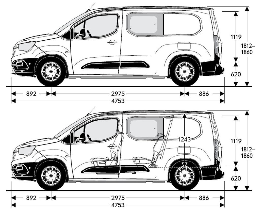 Opel Combo CREW VAN XL 1.5D (75kW) • OPEL IHNED